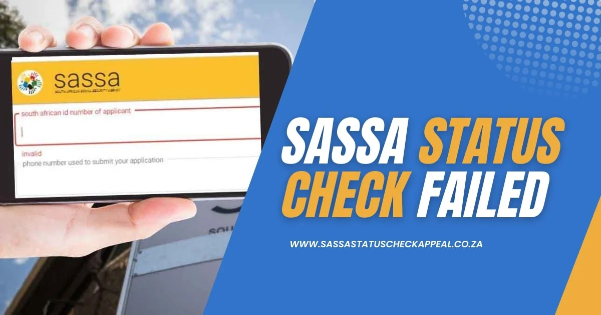 Solved SASSA Status Check Failed: Identity Verification Failed Solved SASSA Status Check Failed: Identity Verification Failed